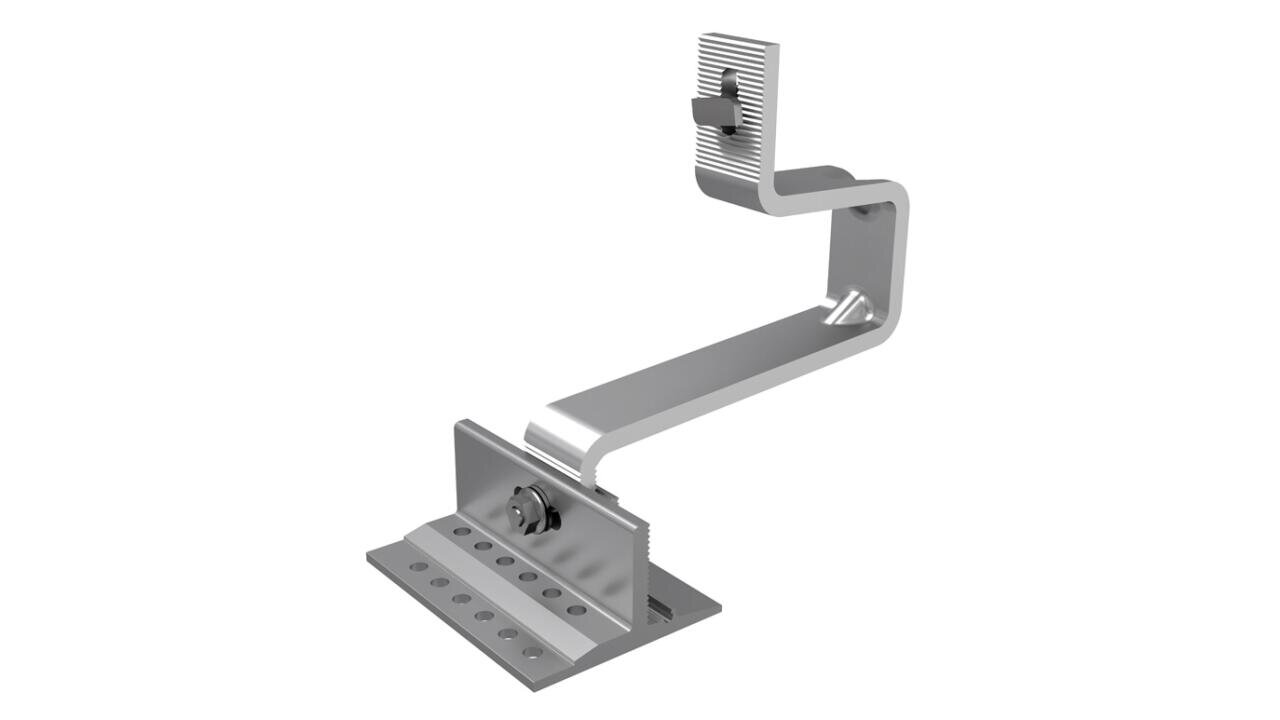 Das S:FLEX PV-Schrägdachgestell für besonders schwere Fälle