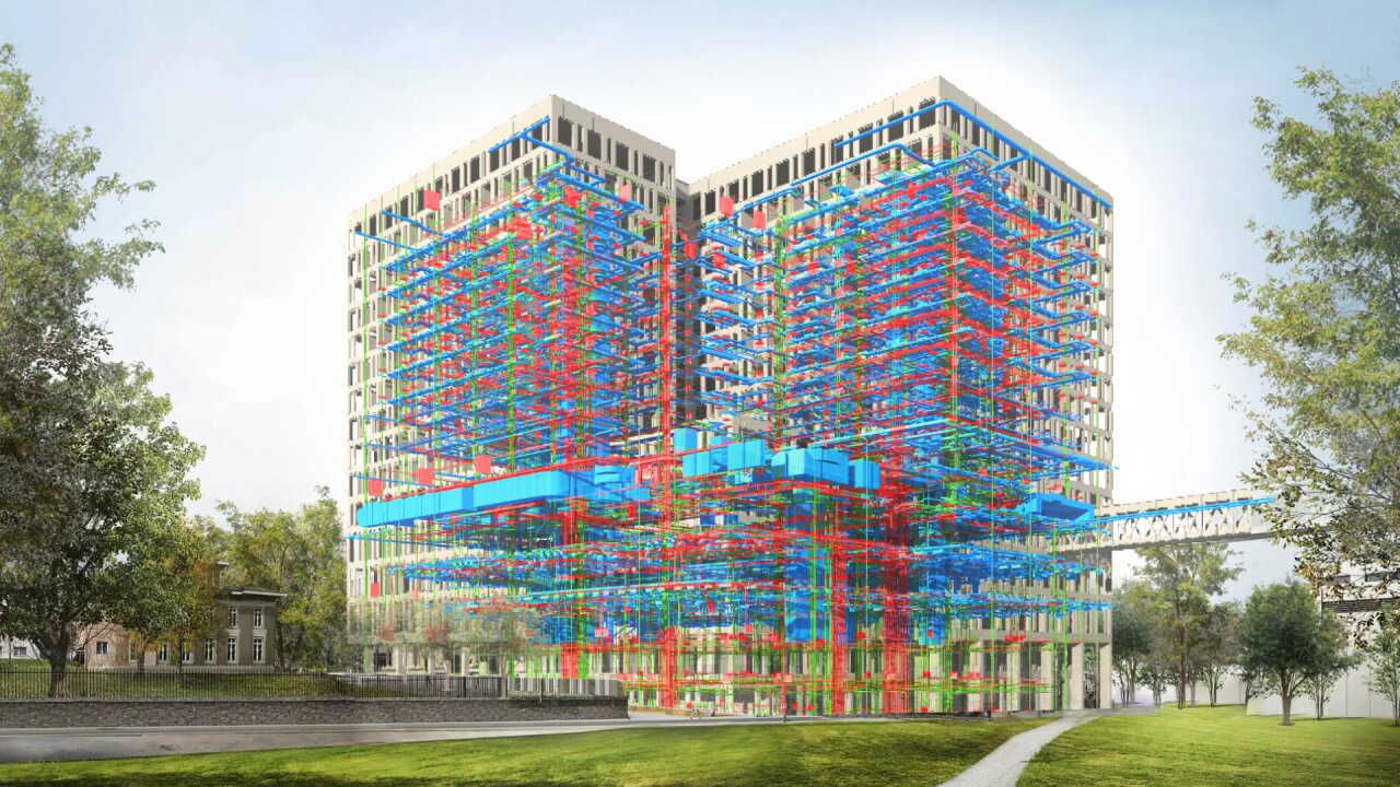 BIM2FM im Inselspital Bern BB12 – Spitalbetrieb mit digitalem Zwilling