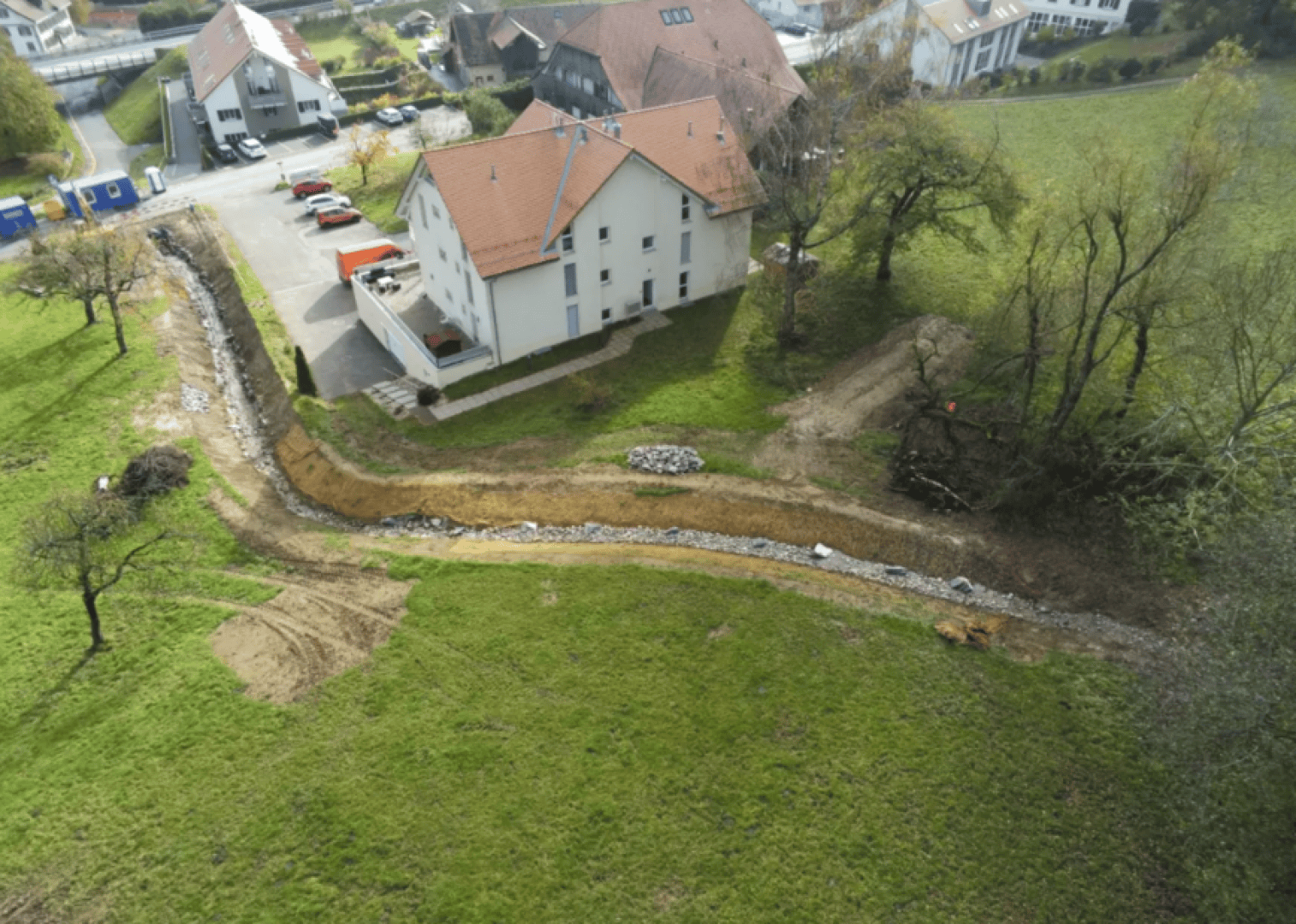 Gruner protège Montpreveyres des inondations
