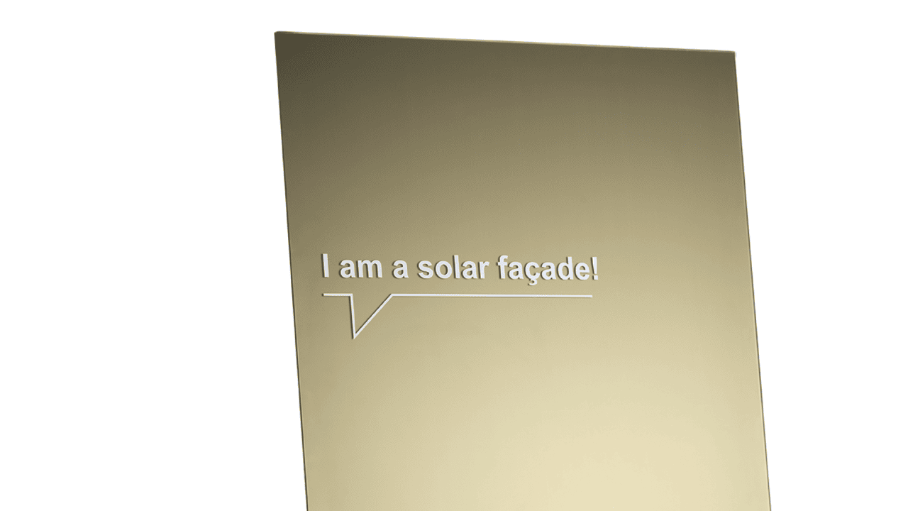 Panneau Photovoltaïque pour façades